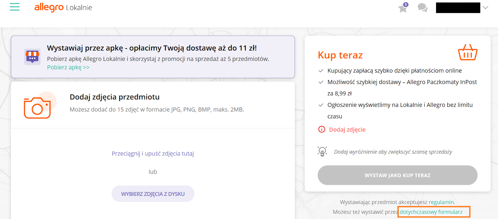 Rozwiązano: Allegro smart dla konta zwykłego - metody dostawy i ...