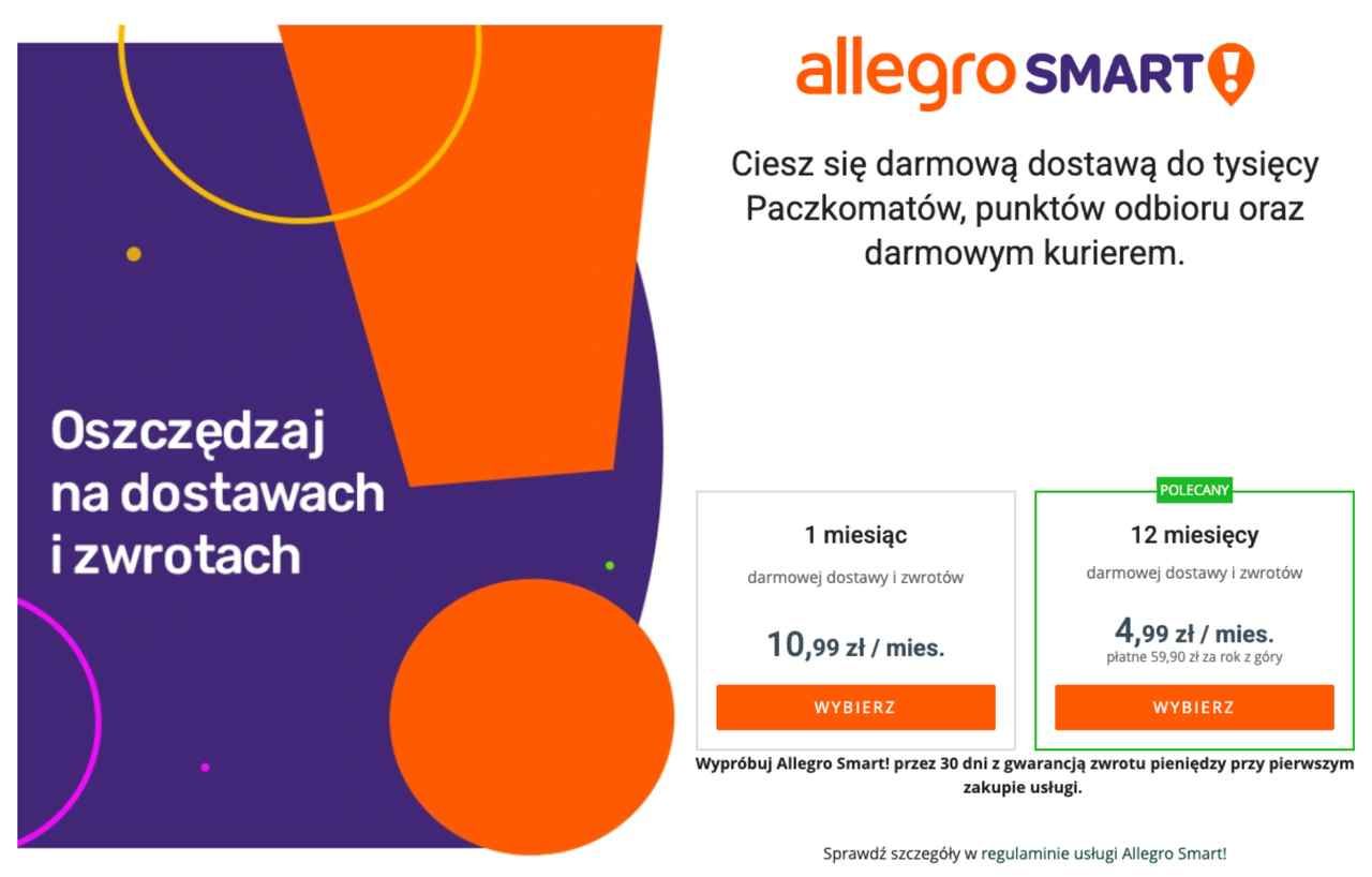 Jak przedłużyć Allegro Smart