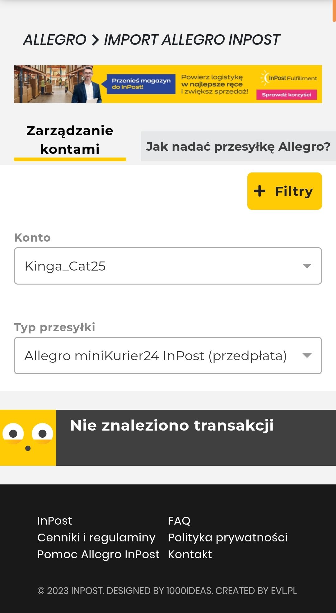 Allegro miniKurier24 InPost gdzie i jak nadać? - Społeczność Allegro ...