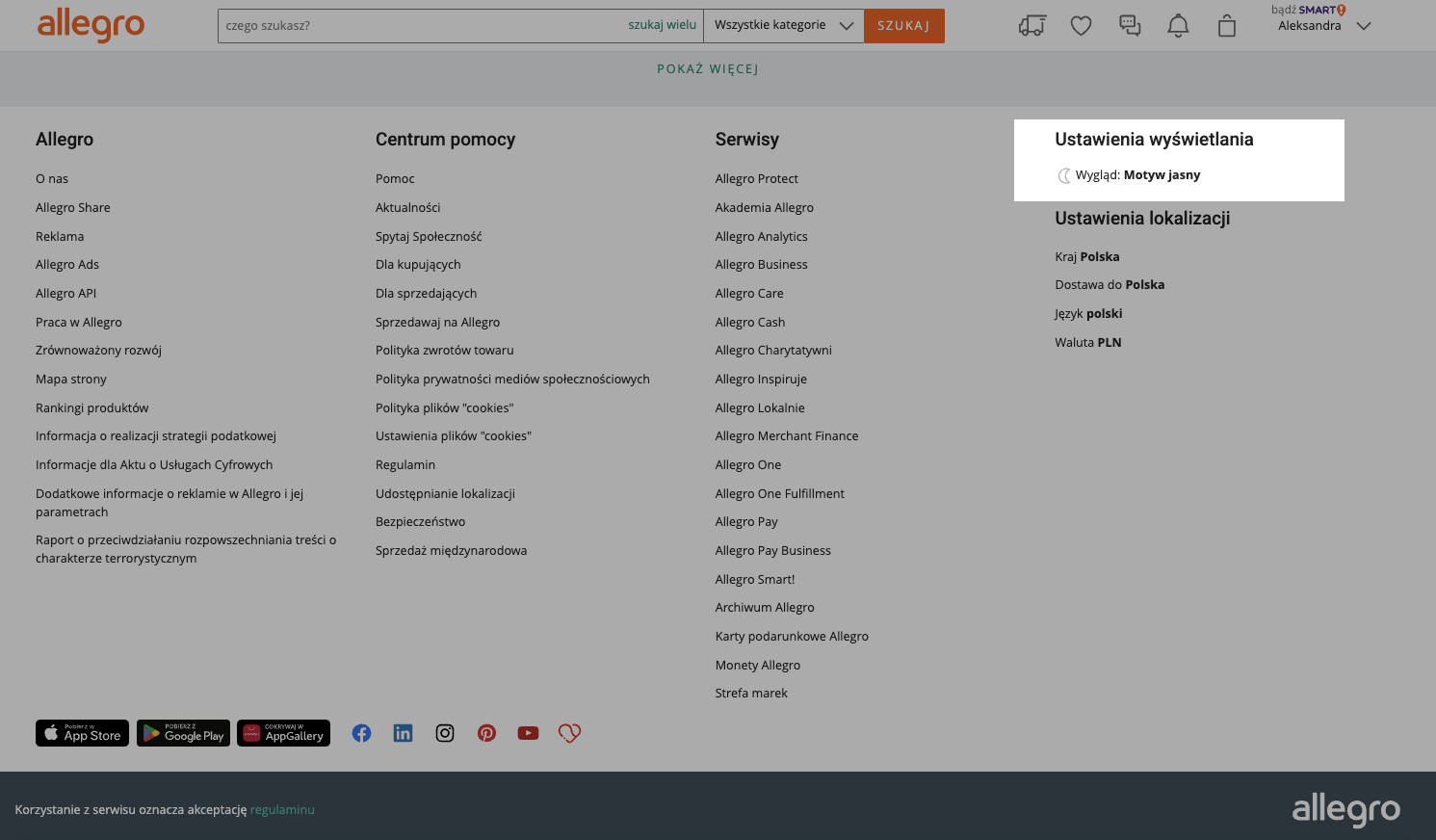 Rozwiązano: Cześć. Jak można wyłączyć ciemny motyw (tło) zakładki ...