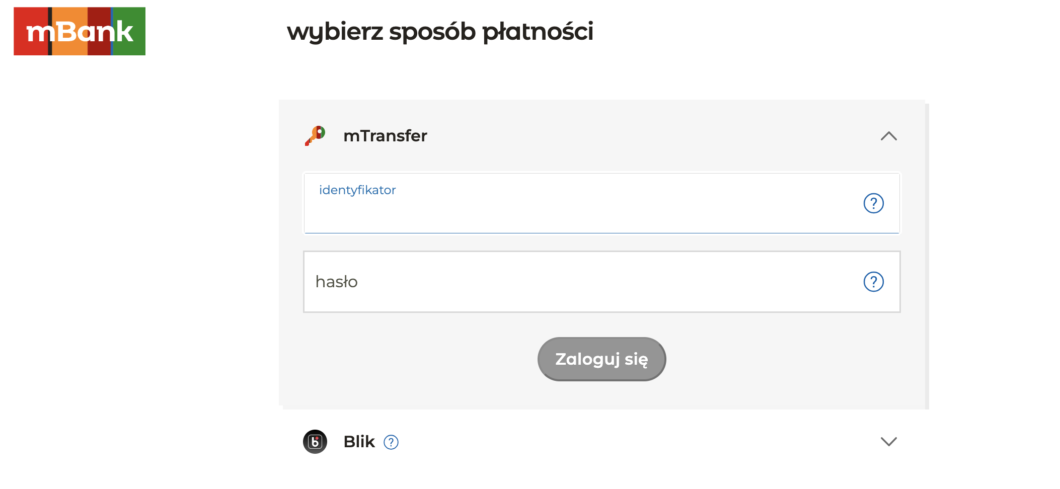 Brak płatności przez mtransfer w mbanku - Społeczność Allegro - 765470