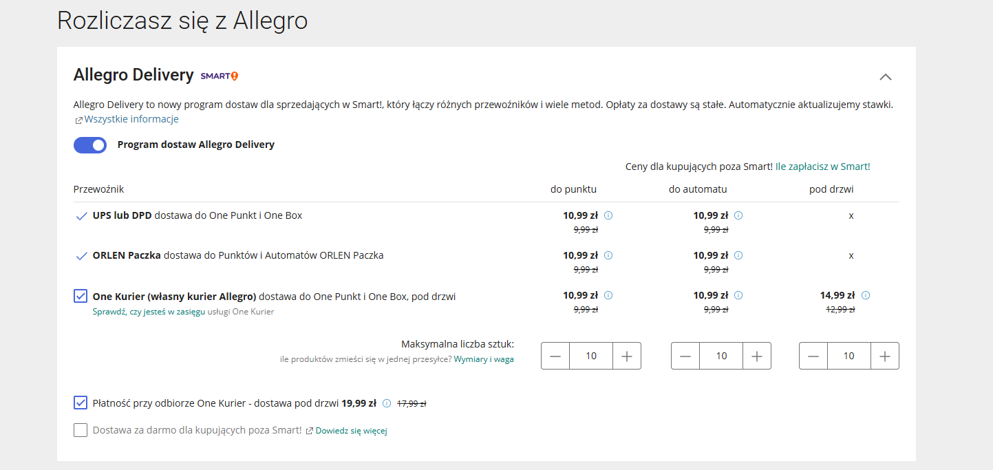 Allegro Delivery DHL na Sandbox - Społeczność Allegro - 981130